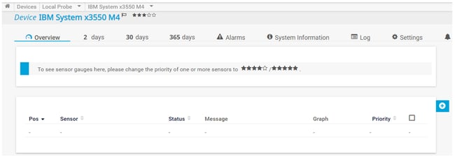 Monitor IBM System X servers with PRTG